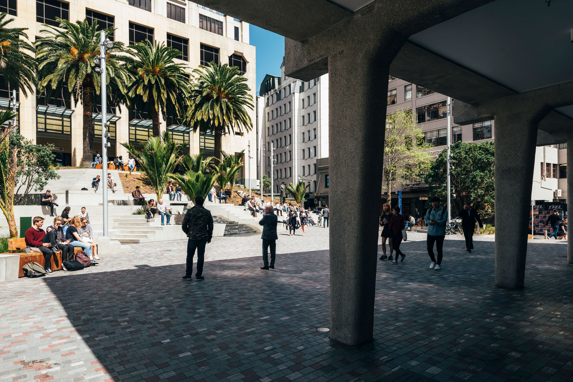 Ellen Melville Centre and Freyberg Place - Stevens Lawson Architects